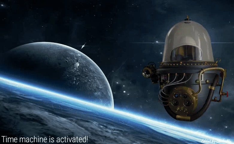 Time Machine Portal Gif