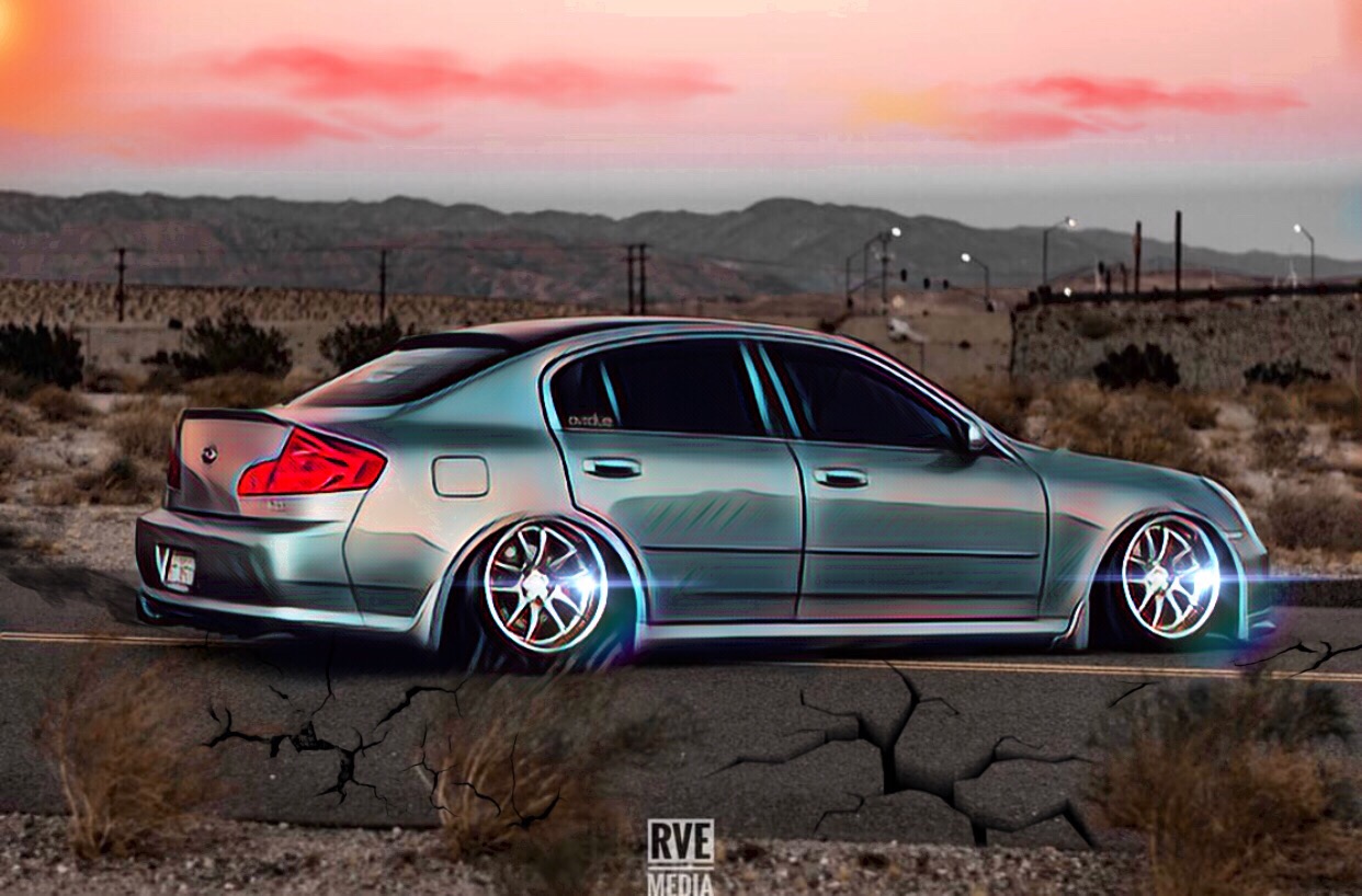 Slammed G35 Sedan