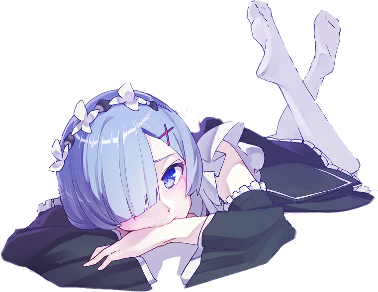 Freetoedit Rem Remu Rezero Blue Rem Sticker By Anemepics