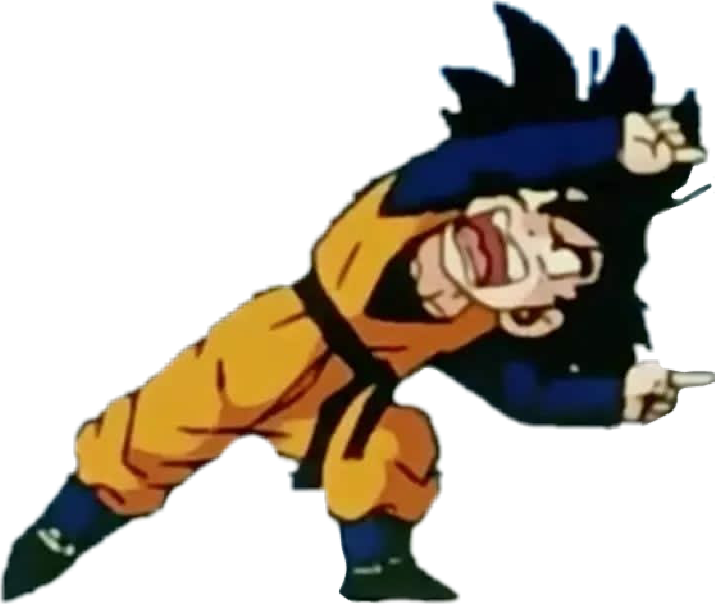 Dragon Ball Son Goten Standing Sticker Dragon Ball Skateboard Hot Sex