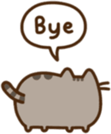 Cat Waving Goodbye