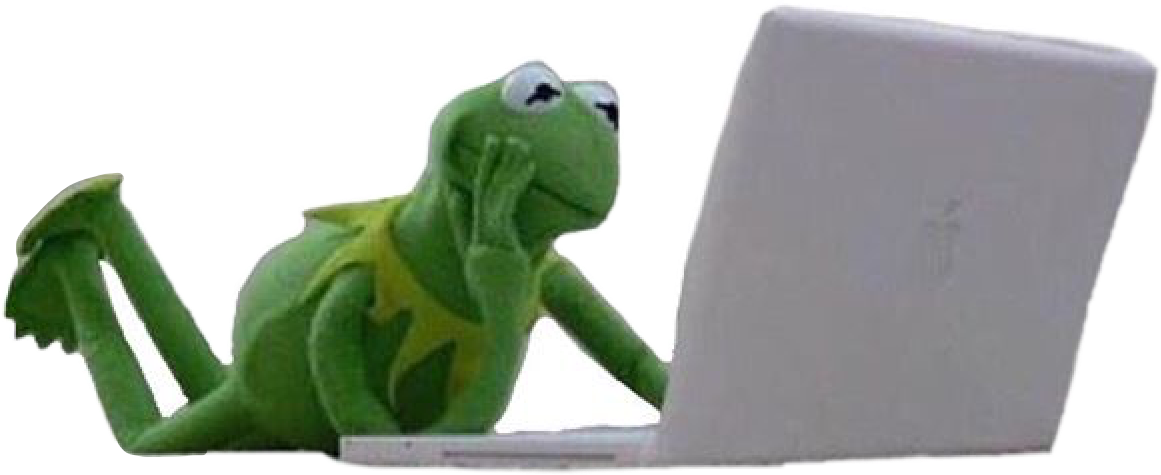 png kermit meme mood reactionmeme sticker by @lamminenemma1