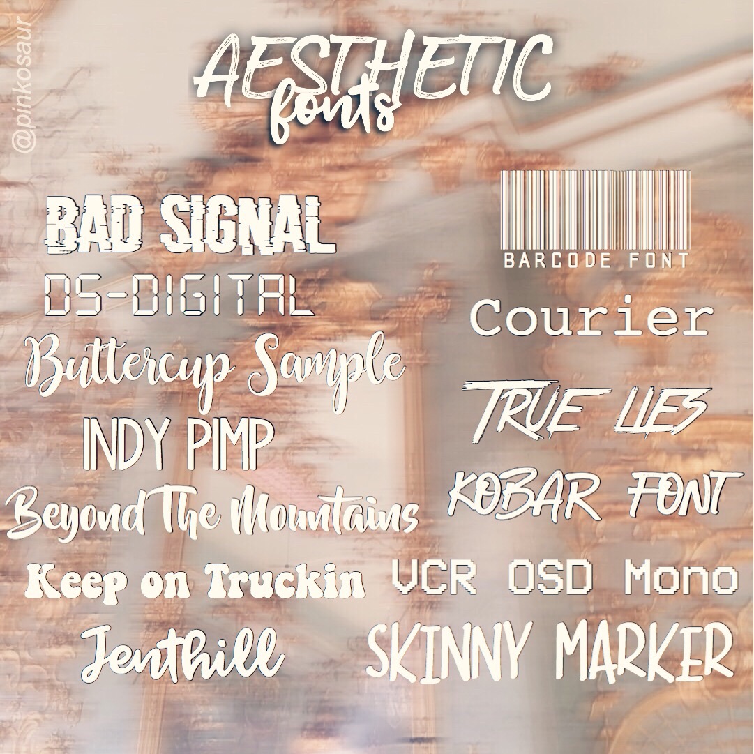 Text Fonts Font Fontpack 290167848011201 By pinkosaur