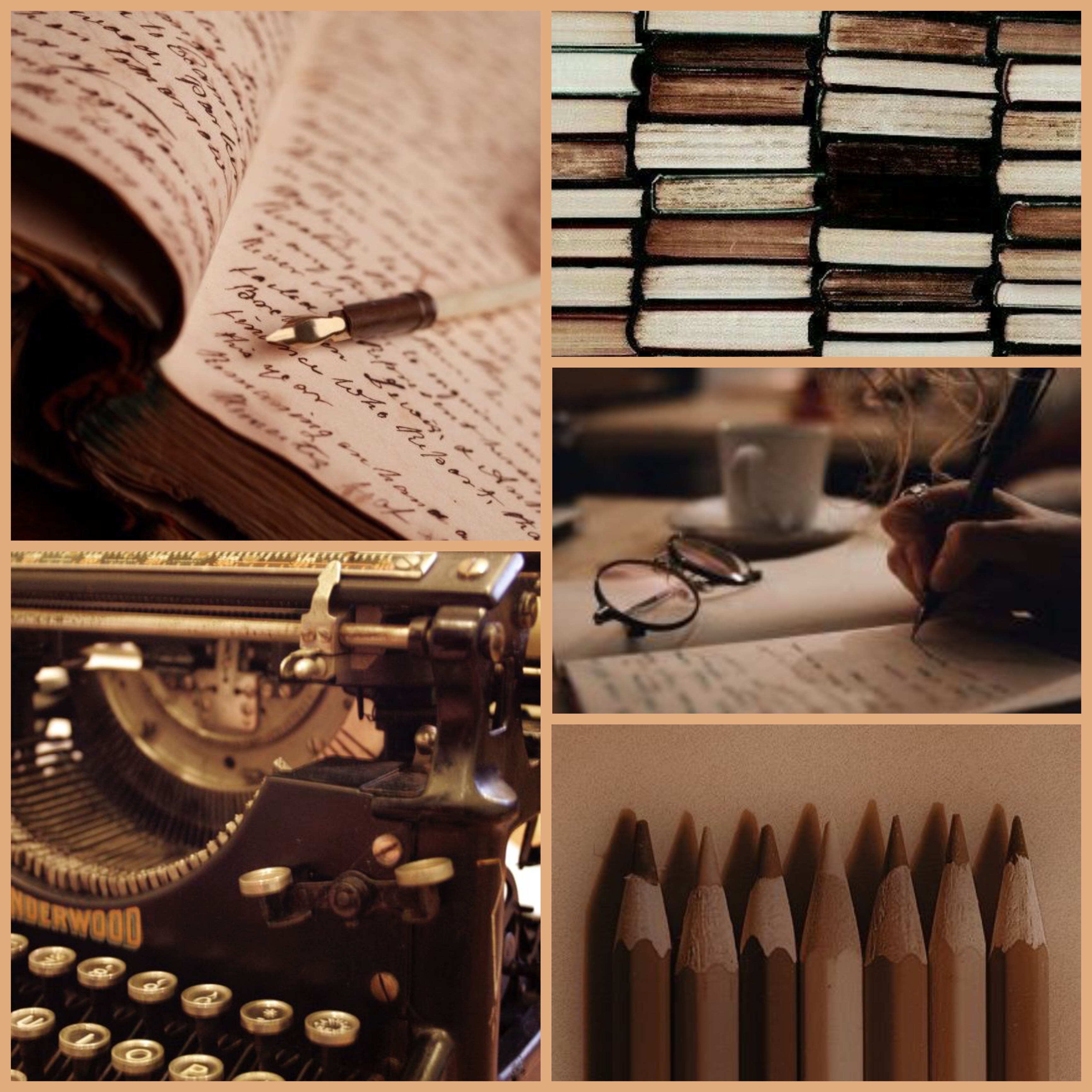 Old Writer Wallpaper