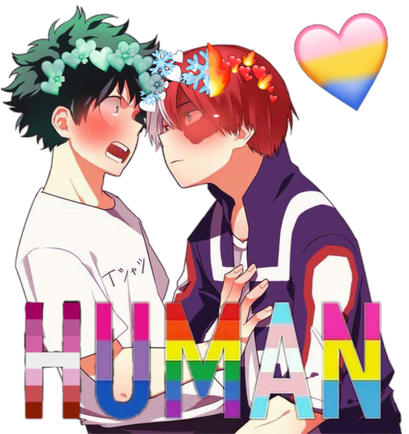Todoroki Deku Freetoedit Sticker By Pusheenlover The Best Porn Website