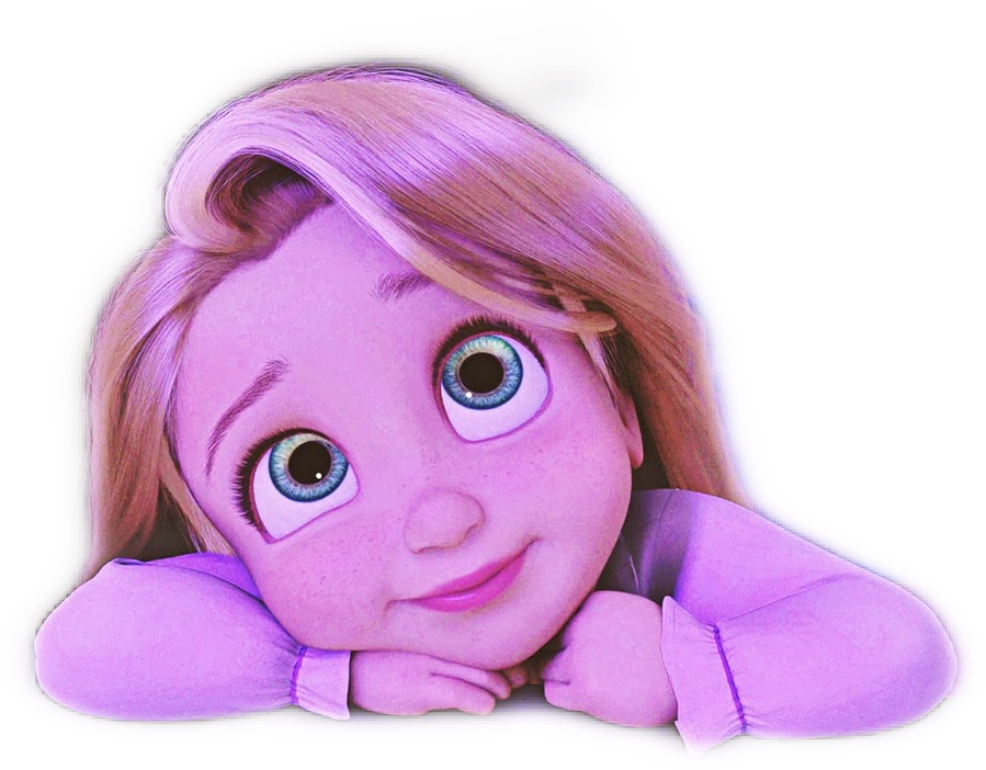 rapunzel kid cute freetoedit #rapunzel sticker by @yeongyiyi