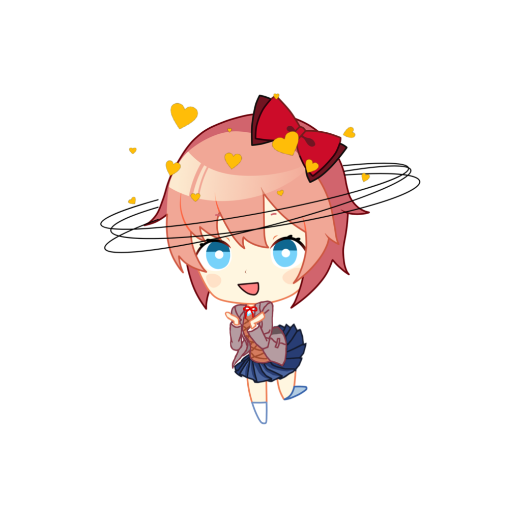 freetoedit ddlc sayori #freetoedit sticker by @uurhuurh