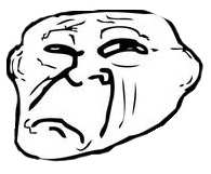 trollface freetoedit #trollface sticker by @maggie_m22