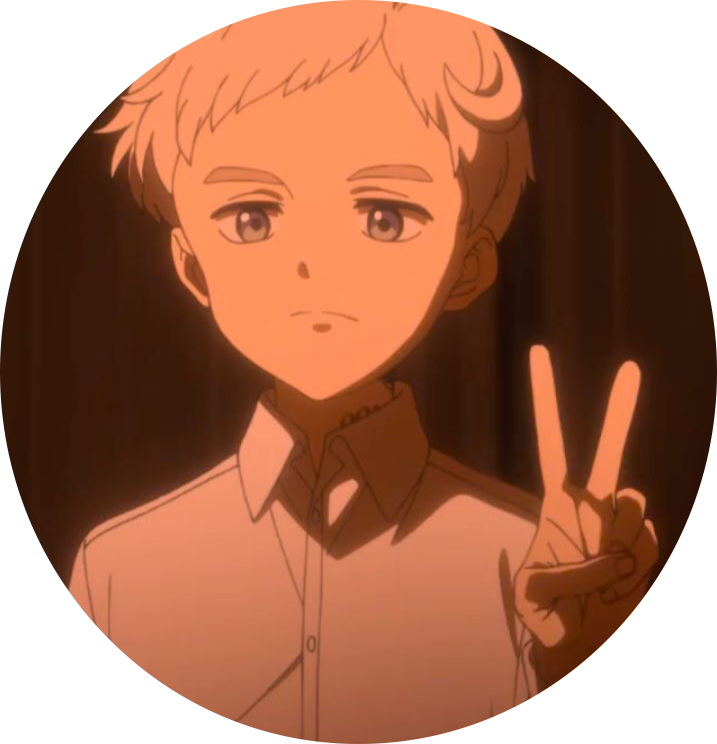 tpn norman emma ray thepromisedneverland sticker by @mushuii